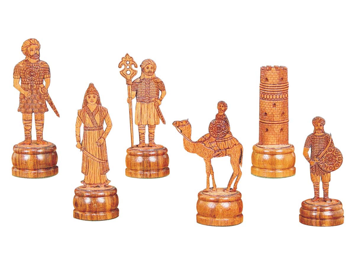 Roman Arabian Theme Chess Pieces 5
