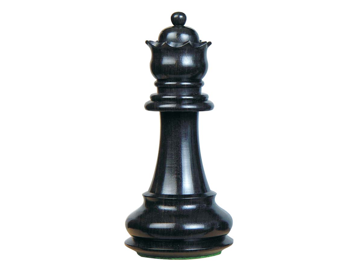 Premier Chess Set Pieces Royal Crown Staunton Ebonized/Boxwood 4-1/4in ...